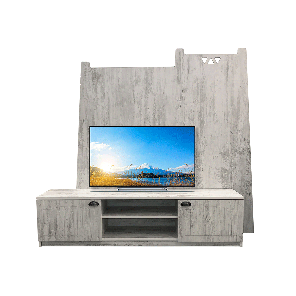 Grey TV table | HUB furniture | Living room