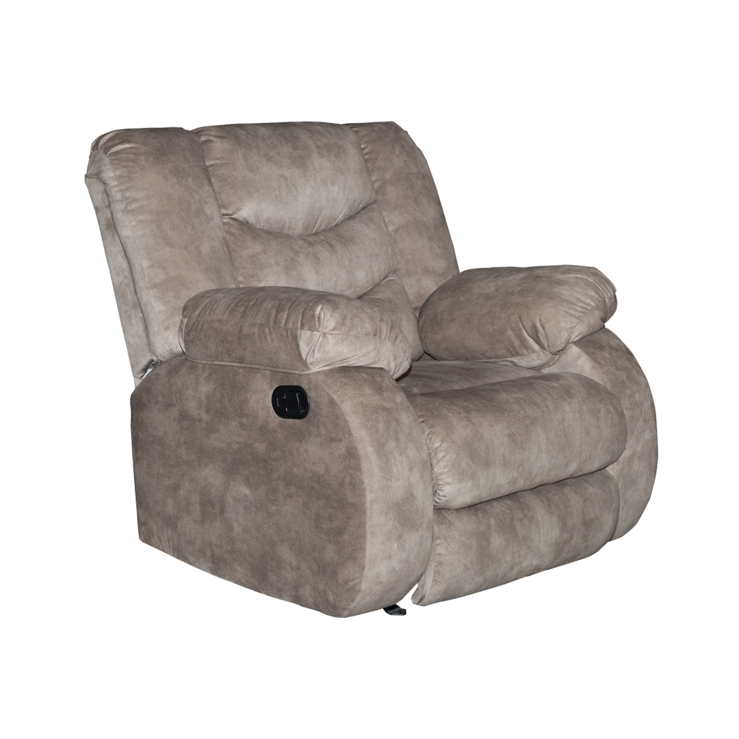 Cozy Beige Recliner Chair | HUB Furniture
