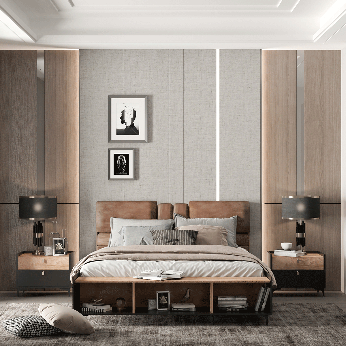 METROPOL EM king Bedroom
